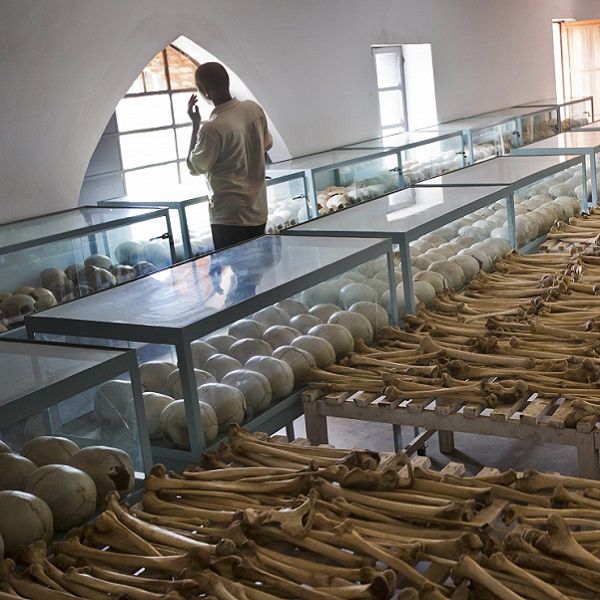 Kigali Genocide Memorial - one of most visited memorial sites